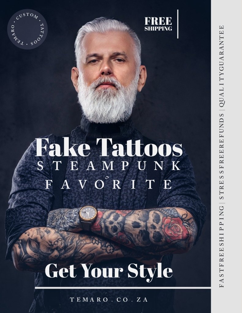 The Magic of Genuine Temporary Tattoos – TeMaRo™ 🇿🇦