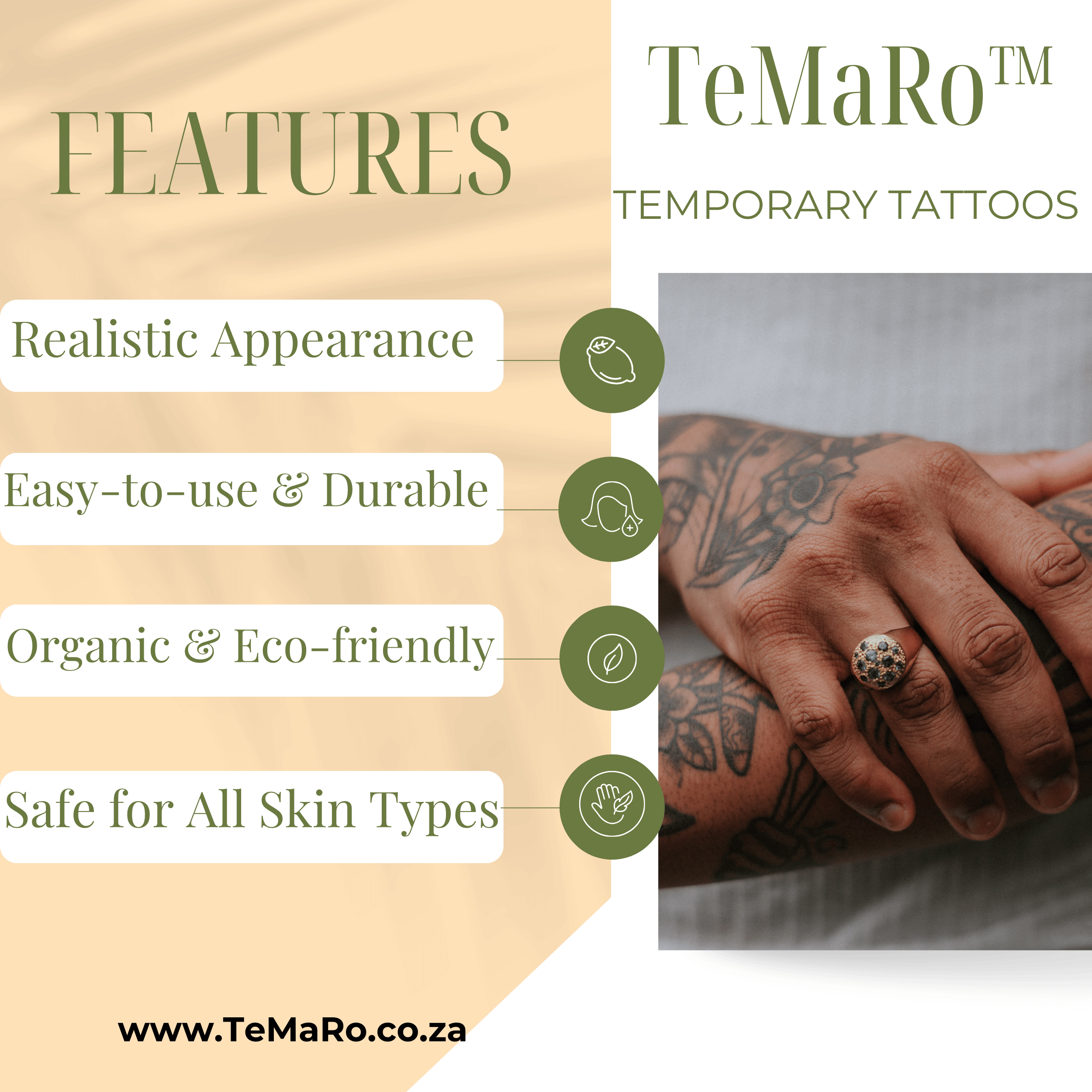 Temporary Tattoos Near Me – Fun, Safe and Stylish – TeMaRo™