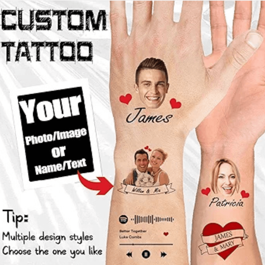 Discover the Trendiest Temporary Tattoos Custom | Get Your Unique Style ...