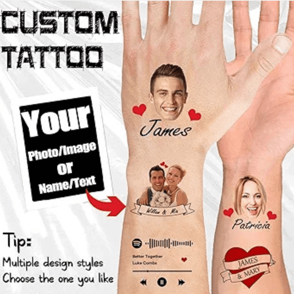 Discover the Trendiest Temporary Tattoos Custom | Get Your Unique Style ...