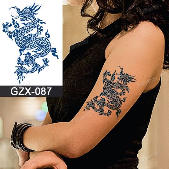 Dragon Tattoo Arm Semi Permanent – TeMaRo™