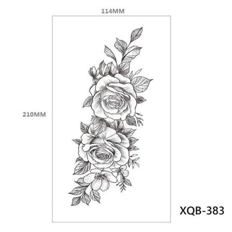 Temporary Sticker Tattoos Flowers – TeMaRo™