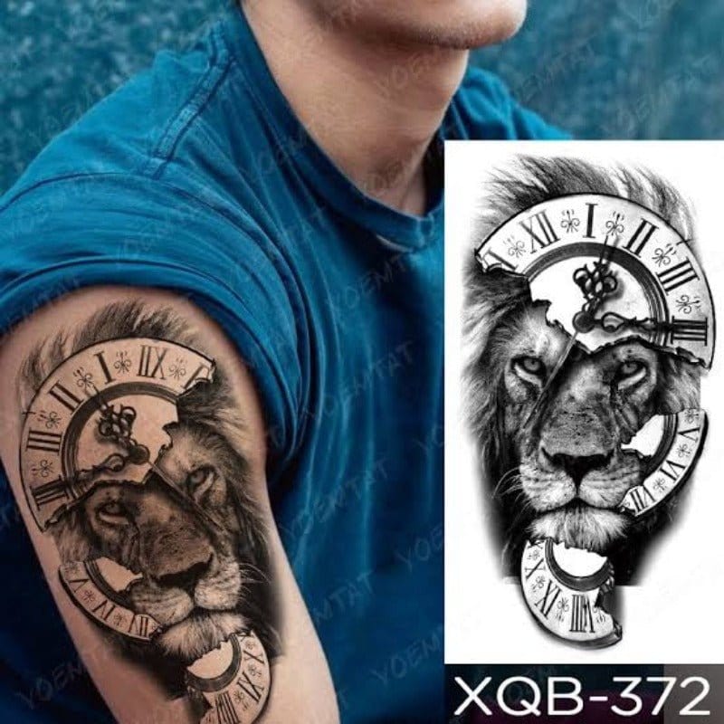 Effortless Lion Tattoo Sticker DIY – TeMaRo™