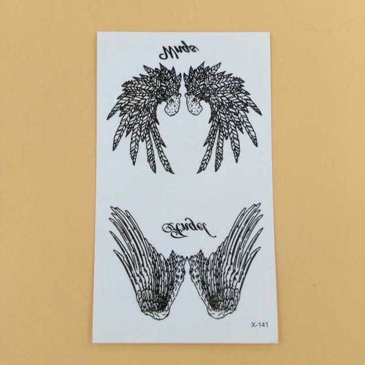 Effortless Tattoo Sticker Wings – TeMaRo™