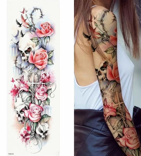 Colorful Temporary Tattoos – TeMaRo™